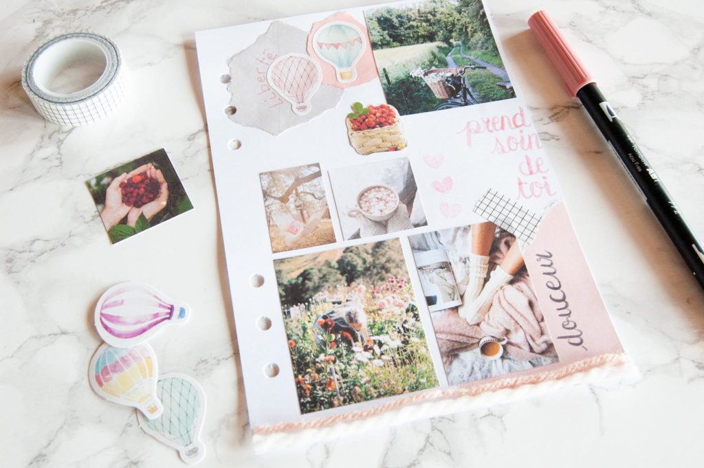 Une Vision board dans son bullet - Make Your Bullet